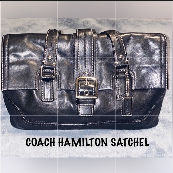 Coach | Bags | Vintage Hamilton Coach Satchel Handbag | Poshmark